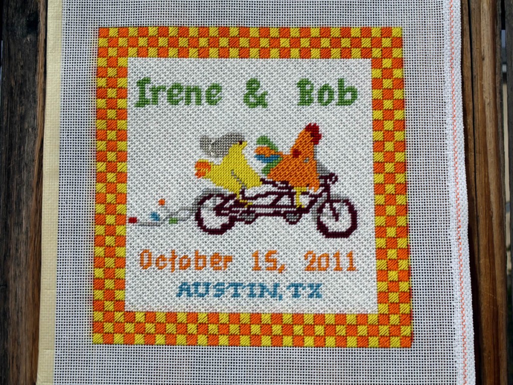 Needlepoint Wedding Samplers