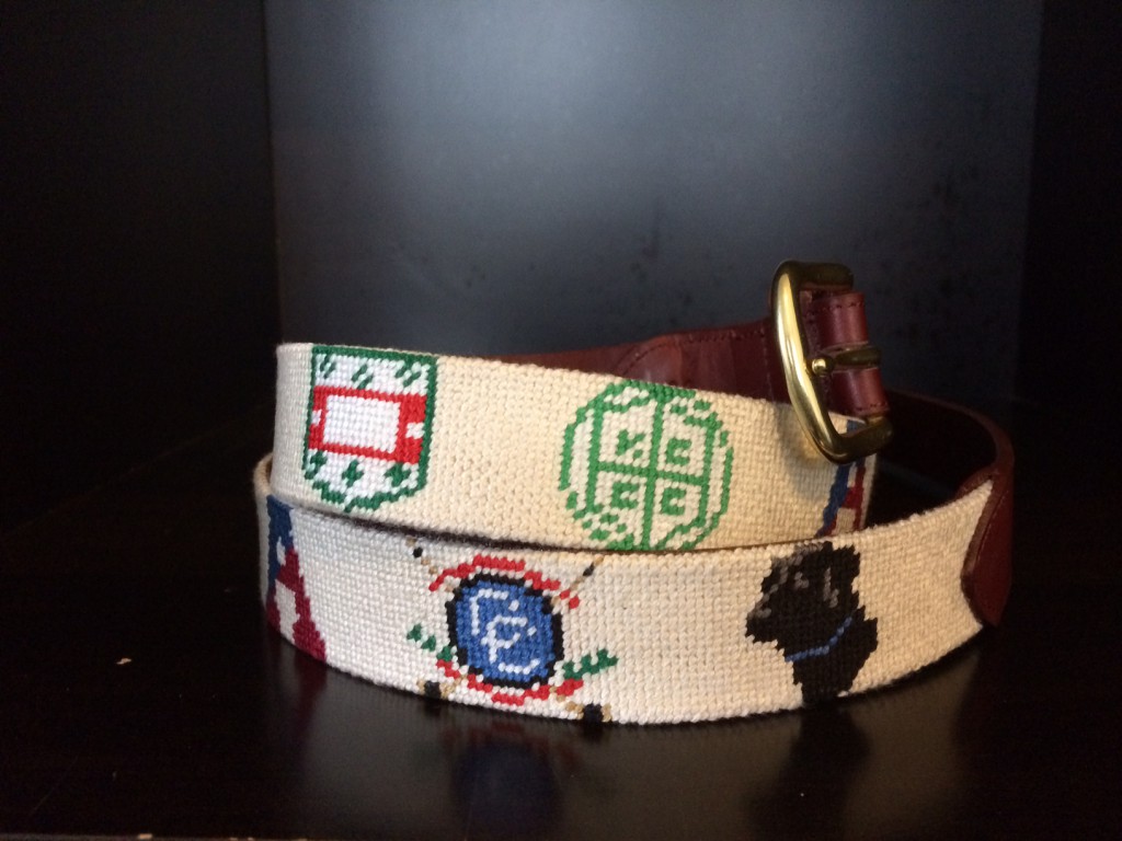 New Custom Needlepoint Belts - NeedlePoint Kits and Canvas Designs