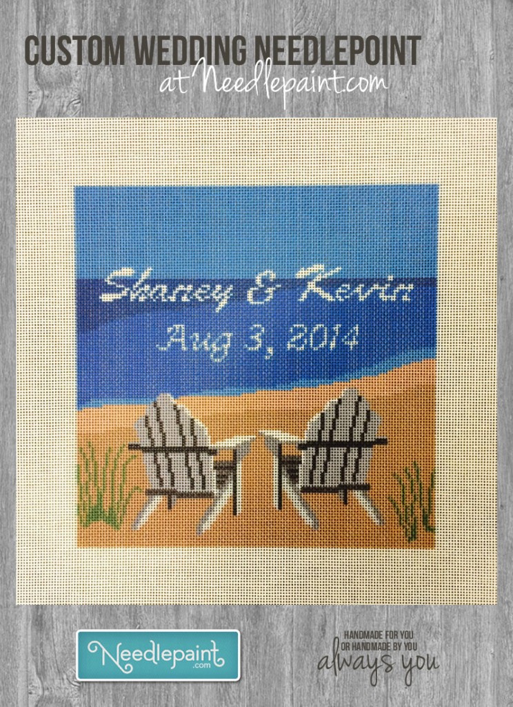 wedding needlepoint Archives - NeedlePoint Kits and Canvas Designs