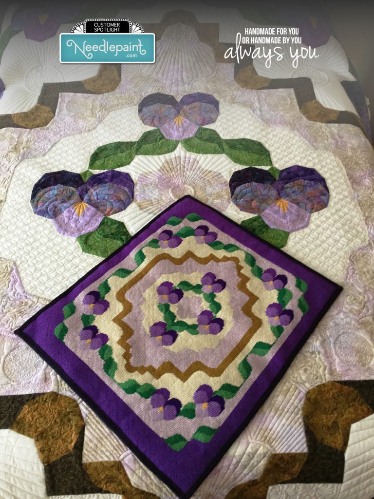 Needlepaint a Quilt - NeedlePoint Kits and Canvas Designs