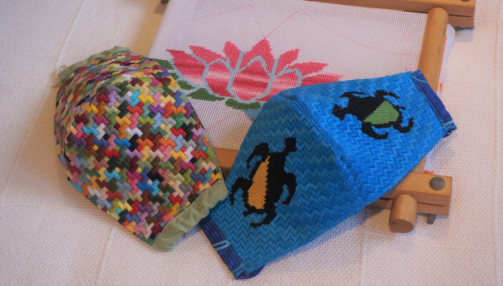 NeedlePaint Masks Unmasked! - NeedlePoint Kits and Canvas Designs