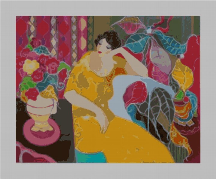 Custom Needlepoint Canvas Kit | NeedlePaint