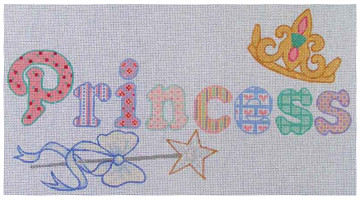 Princess Hand Painted Needlepoint Kit | NeedlePaint